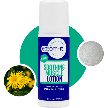 Epsom-It Soothing Muscle Lotion Original Epsom Salt Magnesium Sulfate Cream with Arnica 8.0 oz ...