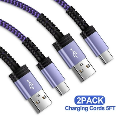 USB C Cables,Type C USB Cables 6ft-2PACK,AILKIN USB Type C to USB A ...