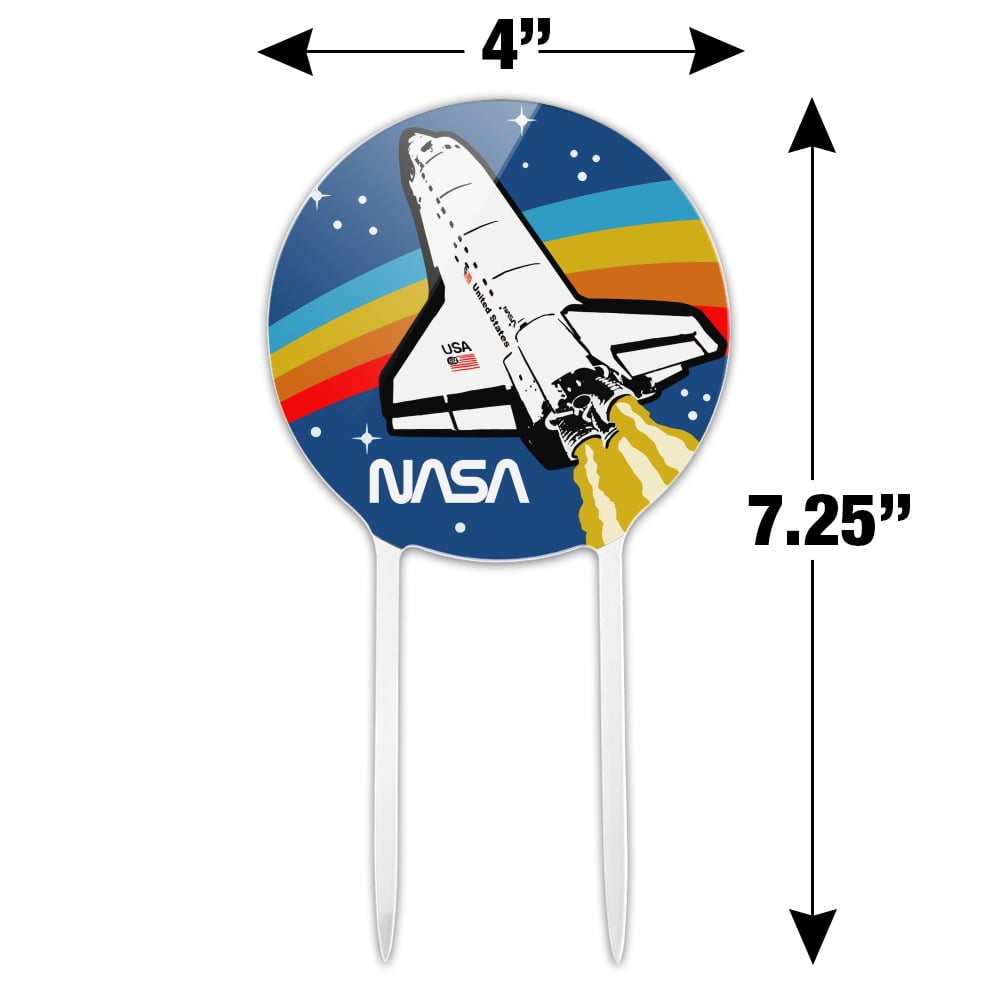 Landing Space Shuttle Cake