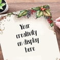 Sugared Holly Letterhead, Printer & Holiday, Christmas Copy Paper, 100 ...