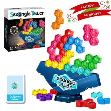 "72-pc Mini Tumbling Tower Game Set, 2""X2""X8"", for Kids & Adults ...