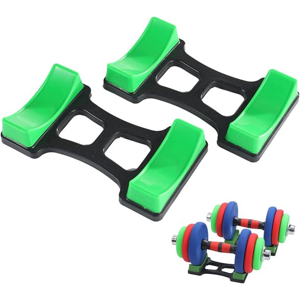 Hongchun 2 Pieces Dumbbell Trays, Gym Dumbbell Storage Rack, Disc Rack ...