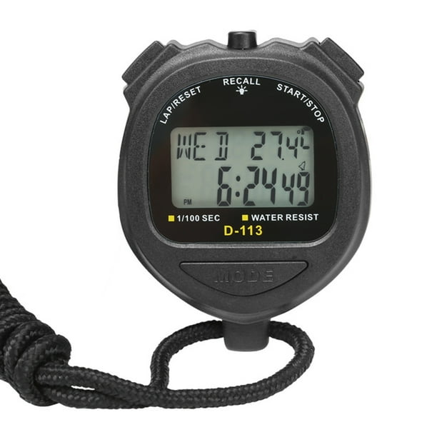 Ourlova Sport Stopwatch Timer Professional Recall Stop Watch Large ...