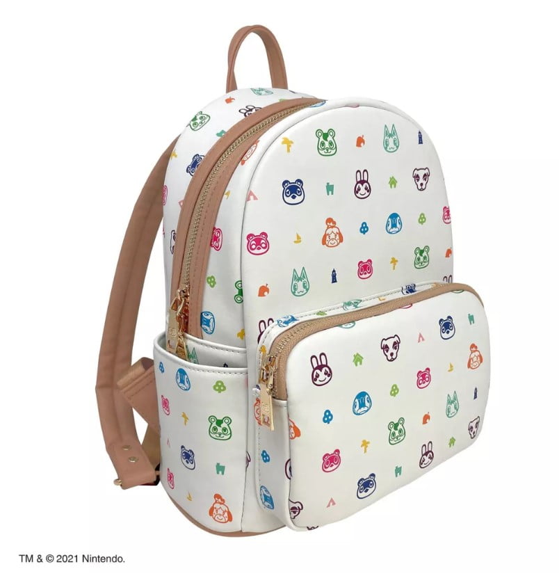 Controller Gear Nintendo Animal Crossing Faux Leather Mini Backpack ...