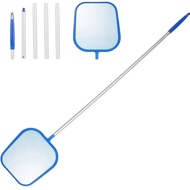 Pool with 5-Section Aluminum Poles, Shallow Nets, Swimming Pool Nets ...