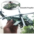 Diecast Military Helicopter Toy with Lights, Sounds and Pull Back ...