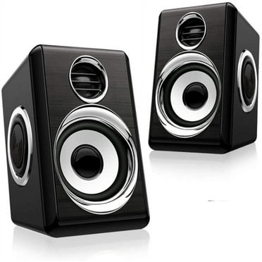 Wired & Bluetooth Desktop Computer Speakers, 2.1 Channel Powerful ...