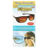 HD Vision Wrap Around Sunglasses - Walmart.com