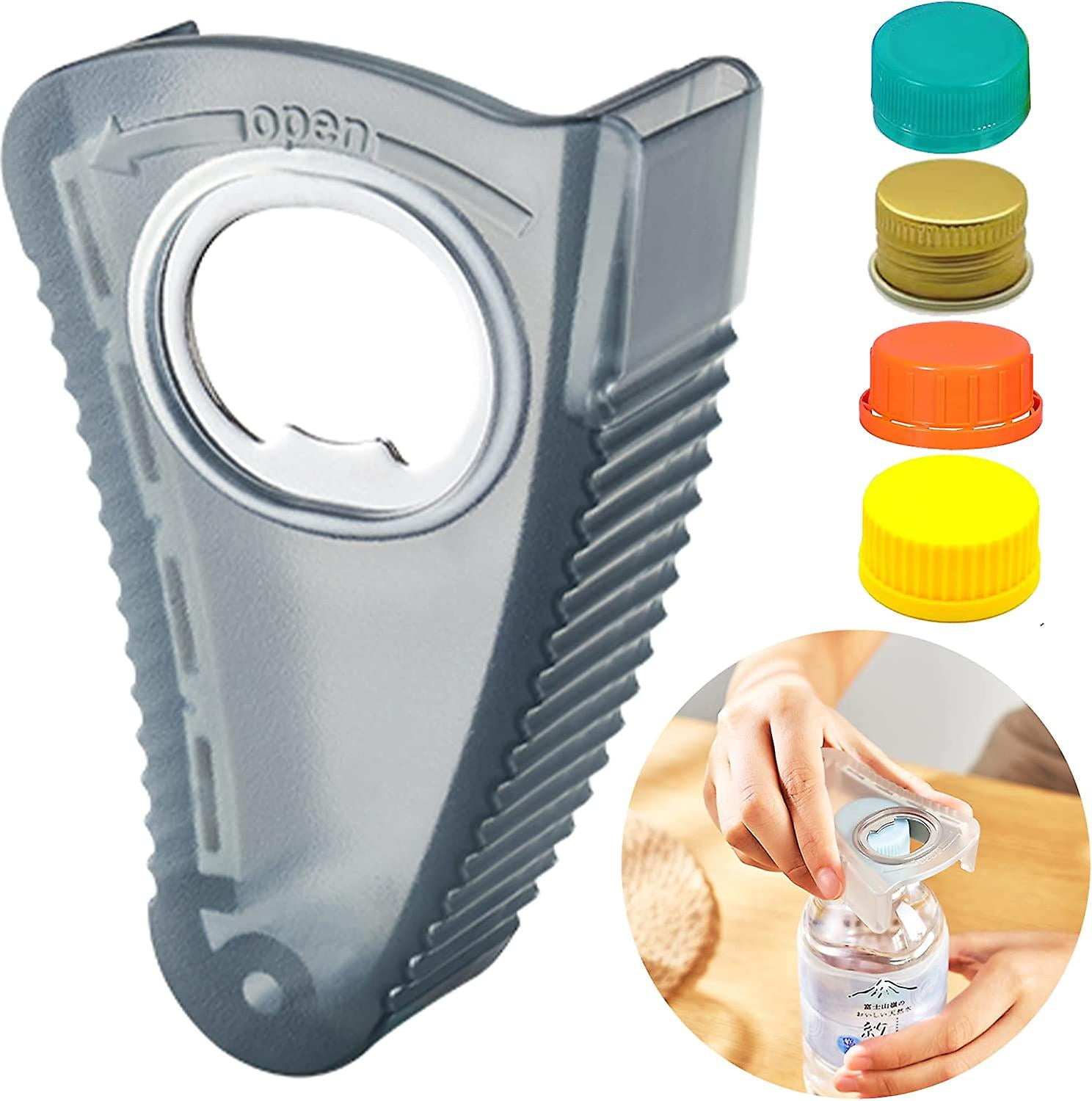 2-pack Beer Bottle Openers,water Bottle Opener Twist Off Caps,stick To ...
