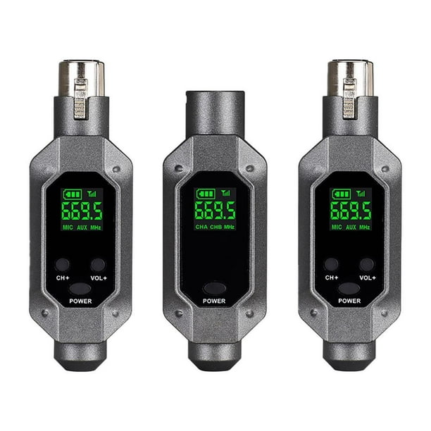 Dynamic Microphone Wireless System Mic Adapter for Stereos Desktop ...