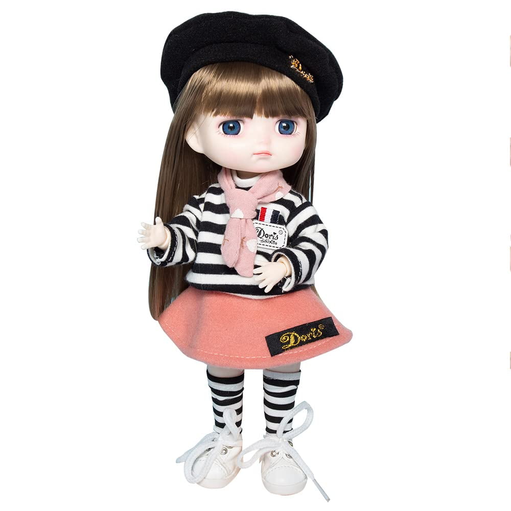 UCanaan Bjd Dolls 1/8 SD Dolls 18 Ball Jointed Doll DIY Fashion Dolls ...