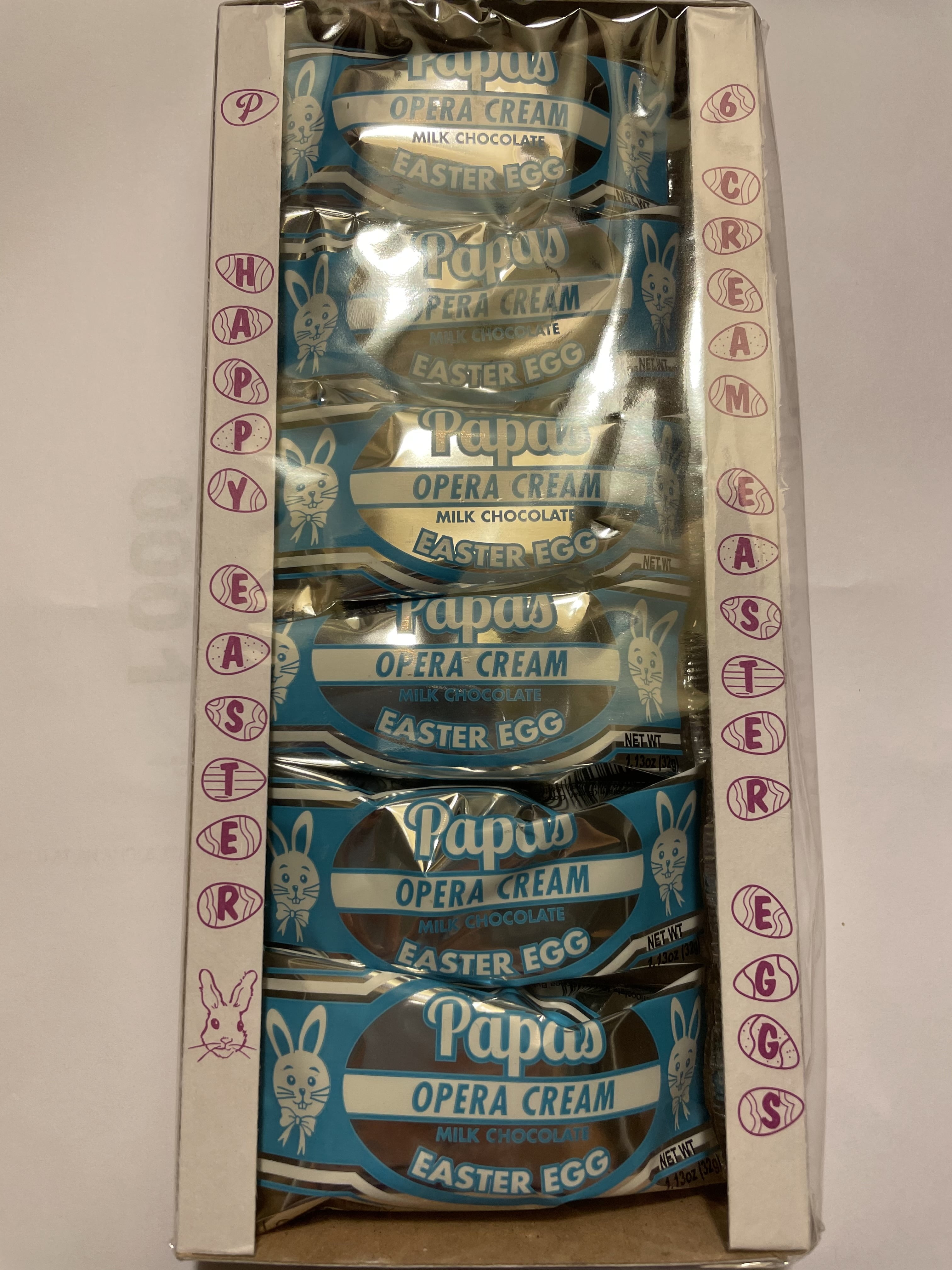 Papas Milk Chocolate Opera Cream Easter Eggs - 6 ct - Walmart.com