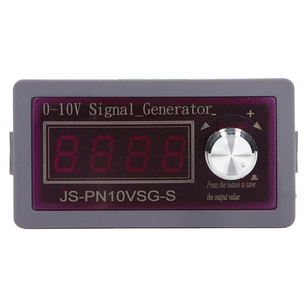 Frequency Generator, DC 0-10V 4 Digit Display Adjustable Signal Generator Function Signal ...