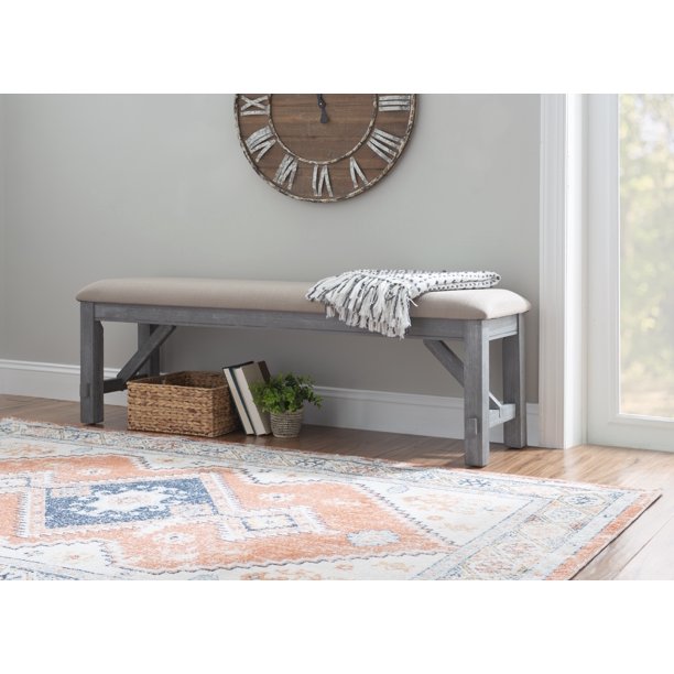 Powell Turino Dining Bench - Walmart.com