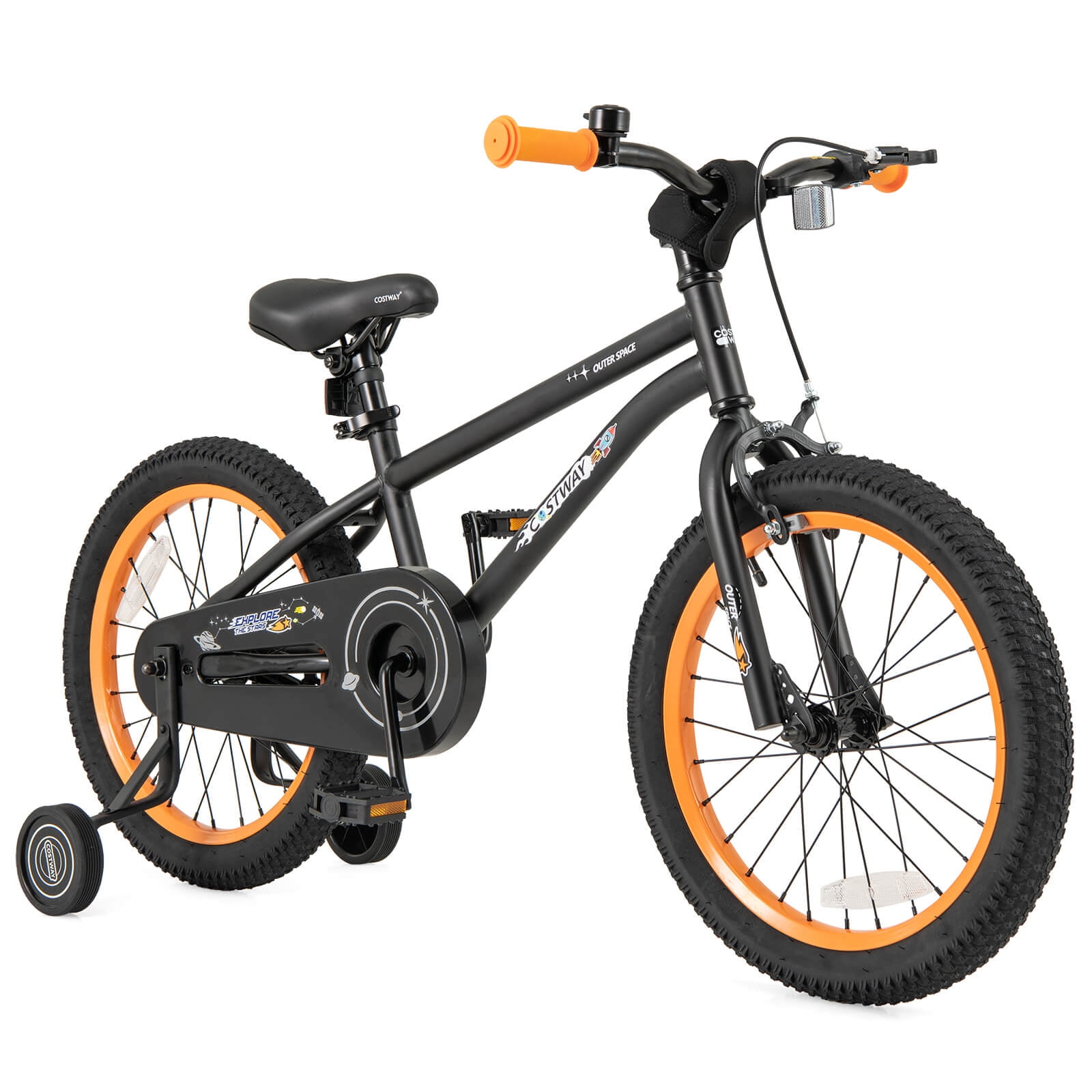 Click here for Costway 18-Inch Kids Bike For 4-8 Years Old With A... prices