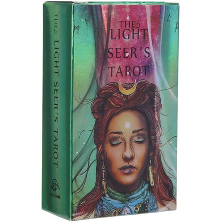Light Seer Tarot Deck Cards 78Pcs Flash Effect Hologram Guidance Future ...