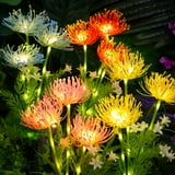Lyacmy Yellow Flower Solar Garden Lights Outdoor, Waterproof Solar ...