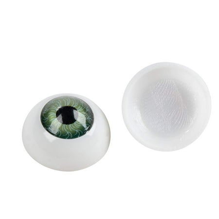 Doll Eyes - 32-Pack Plastic Eyeballs, Half Round Hollow Fake Eyes ...