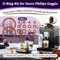18 PCS Seal O-Ring Kit Gasket Seal Set Fit for Saeco Philips Gaggia ...
