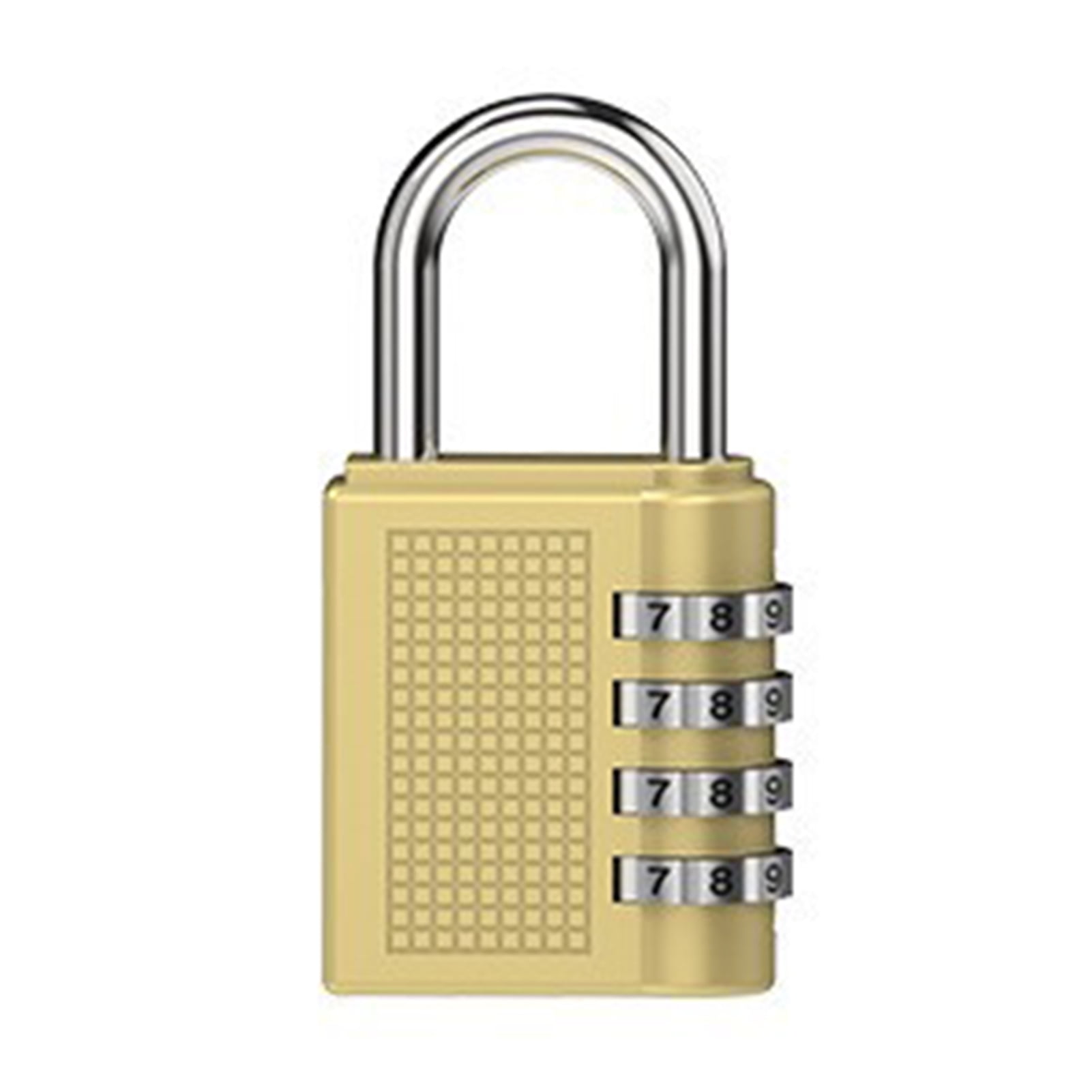 Kmxyo Door Padlock 4 Digit Combination Anti-theft Zinc Alloy High ...