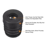 12Pack Inserts for Round Tubes with M8 Thread, for 19mm/0.75" OD Round ...