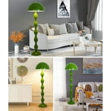 Elinkume, Mushroom Floor Lamp, 15.7x59 inches, Green - Walmart.com