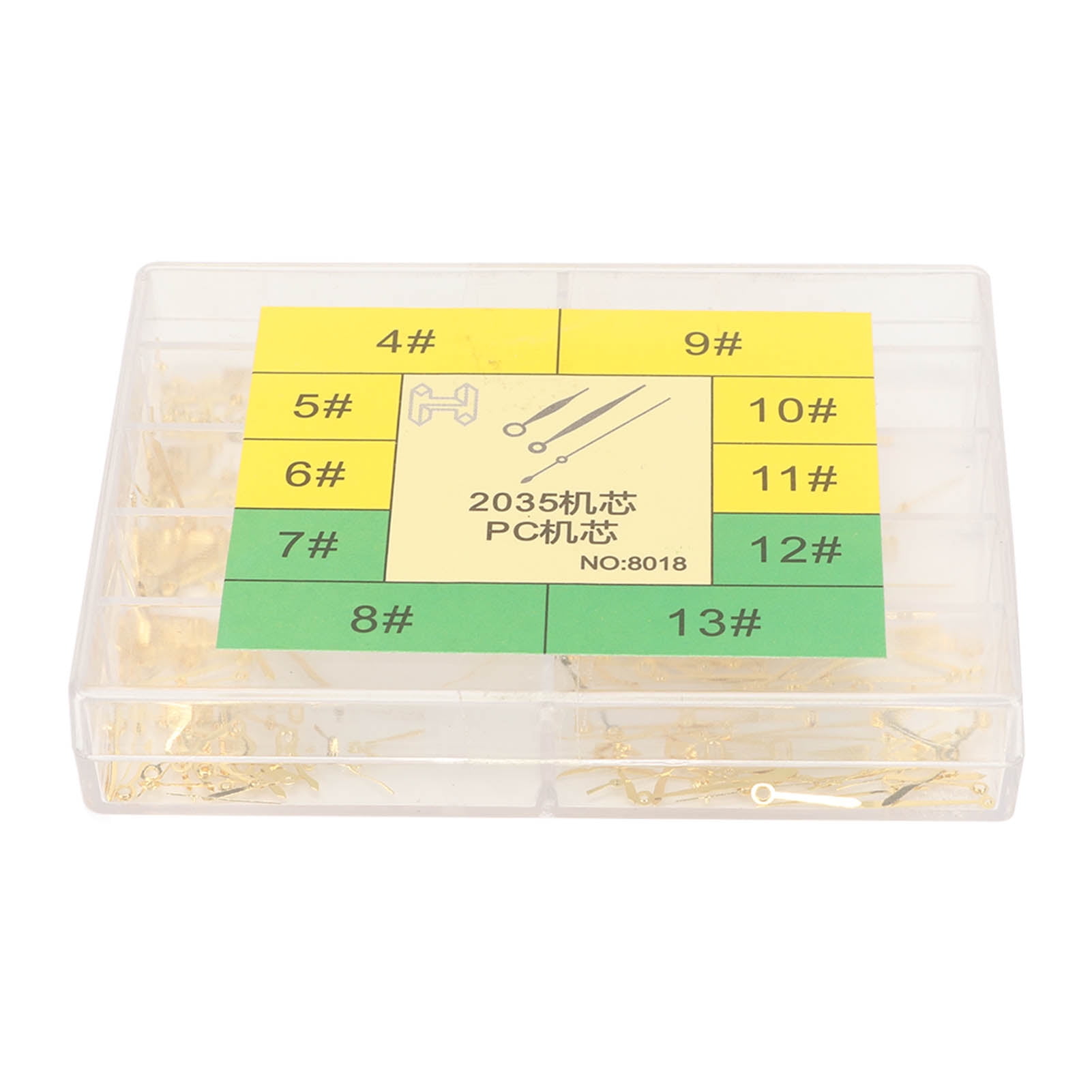 Aguja de reloj con manecillas doradas, Agujas de reloj con manecillas ...