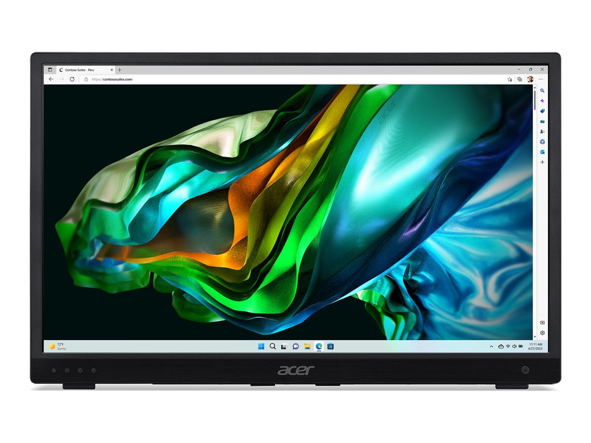 Restored Acer PM1 Portable 17.3" Monitor Full HD 1920x1080 60Hz 5ms ...