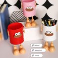 2Pcs Cartoon Pencil Cup Pen Storage Container Multifunctional Desk ...