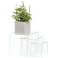 HUBERT Retail Nesting Acrylic Display Stands, Set of 3 - Walmart.com