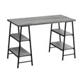 Grey Laminate Computer Desk with Assembly Instructions / Easy to Set Up ...