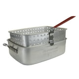 Loco Cookers Outdoor Double Burner Propane Fry Cart with Deep Fryer and ...