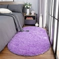 LOCHAS Luxury Velvet Fluffy Carpet Soft Children Rugs Room Mat Modern ...