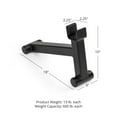 Titan Fitness Pair of Mini Deadlift Barbell Jack Stand, 600LB Capacity ...