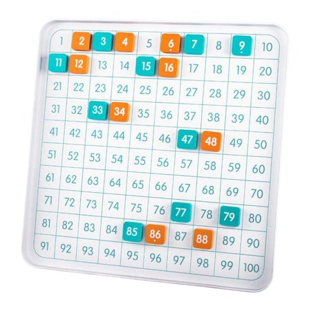 Number Puzzle 100 Numbers Motor Skill Developmental Activity for ...