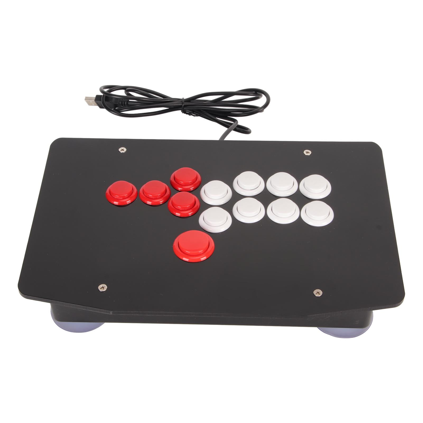 Arcade Fight Stick con puerto USB 2,0, 5 teclas direccionales y 8 ...