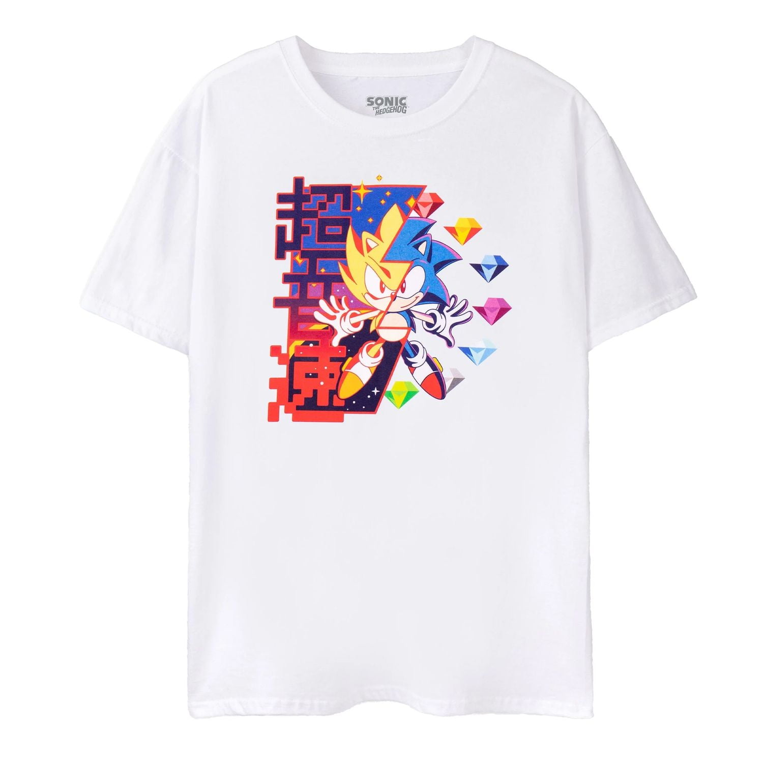 Click here for Sonic The Hedgehog Mens Diamond T-Shirt L prices
