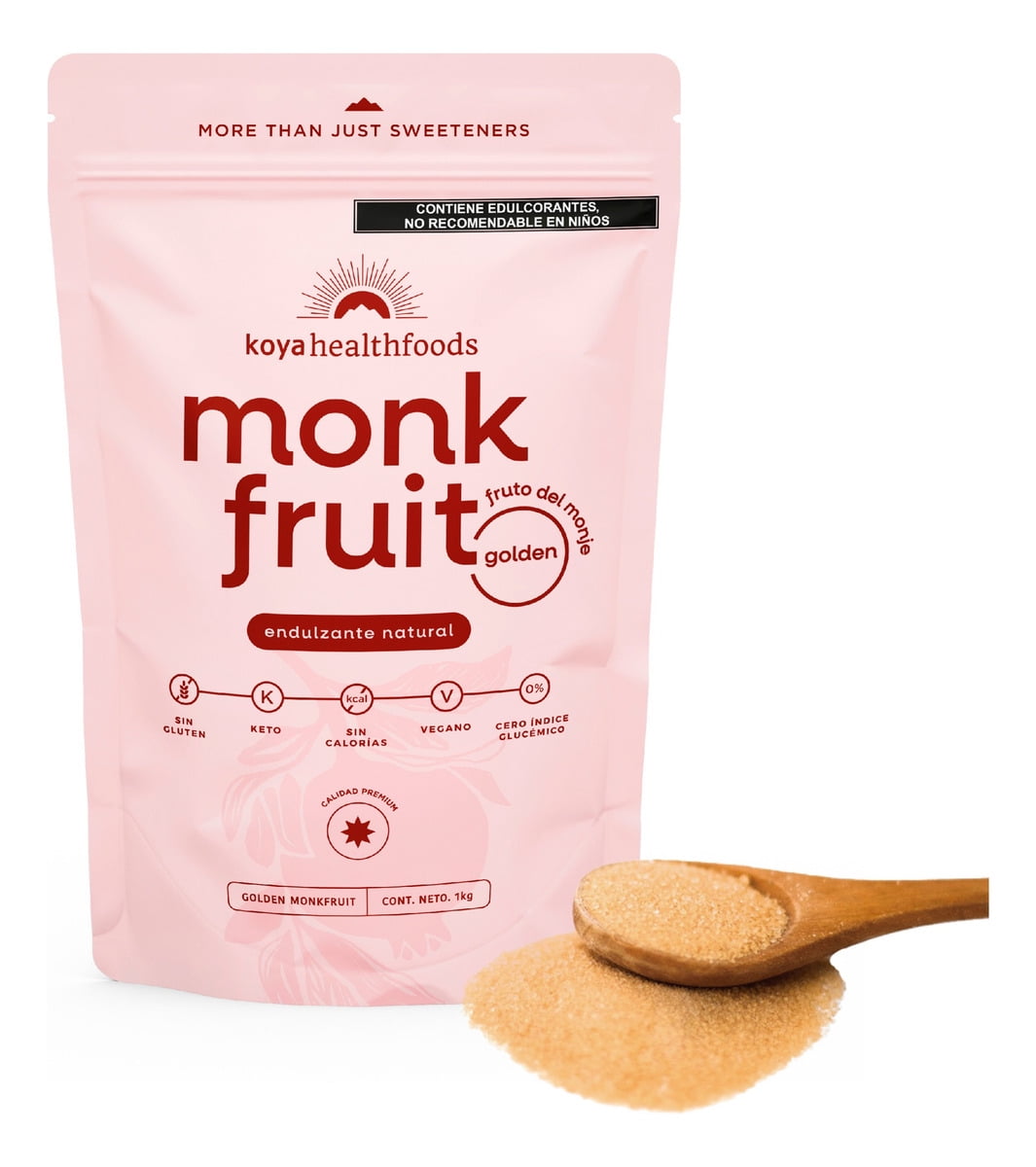 Monk Fruit Blend Endulzante Natural 1kg Koya Health Foods | Walmart en ...