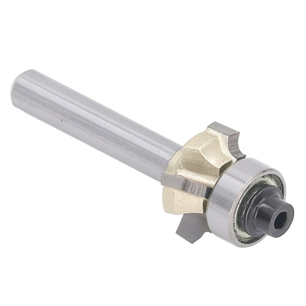 Corner Round Bit 1/4in Shank 4 Flute Edge Forming Router Bit ...