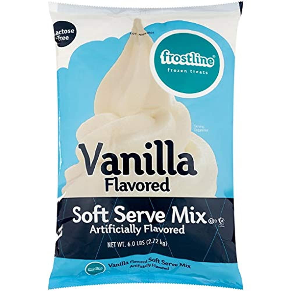 Frostline Vanilla Soft Serve Ice Cream Mix, 6 Pounds – Totalhill.com ...
