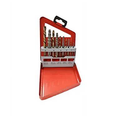 12 Piece Easy Out Small to Large Screw Extractor Kit Set Easy Out Screw ...