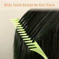 Unique Bargains Wide Tooth Rat Tail Comb for Wet Curly Hair for Women ...