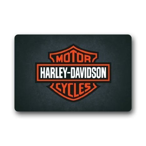 Click here for Qifeiha Harley Motorbikes Logo Doormat Outdoor Ind... prices