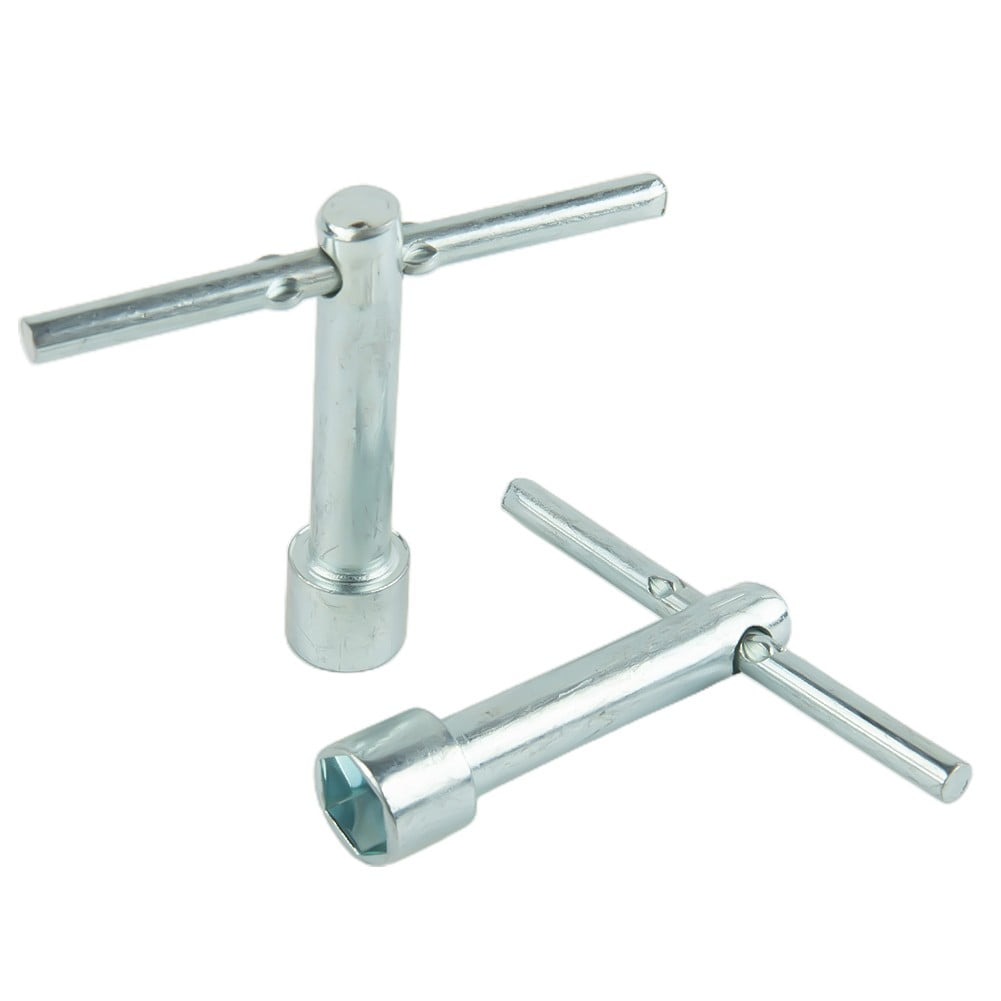 2PCS 10mm Hex Socket Wrench T Shape Handle Deep Nut Driver Steel Hand ...