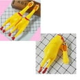 3 Pack Extra Large Big Screaming Chicken Toy Rubber Squawking Squeeze ...