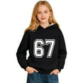 67 Hoodie Six Seven Cool Meme Funny Number Pullover Hoodie Comfy ...