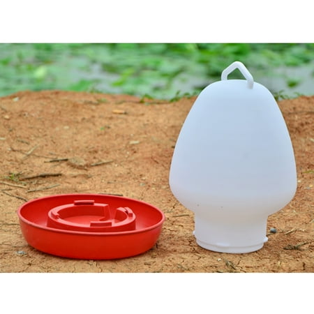 3L Bird Water Feeder Dome Poultry Feeding Water drinking bowl; bird ...