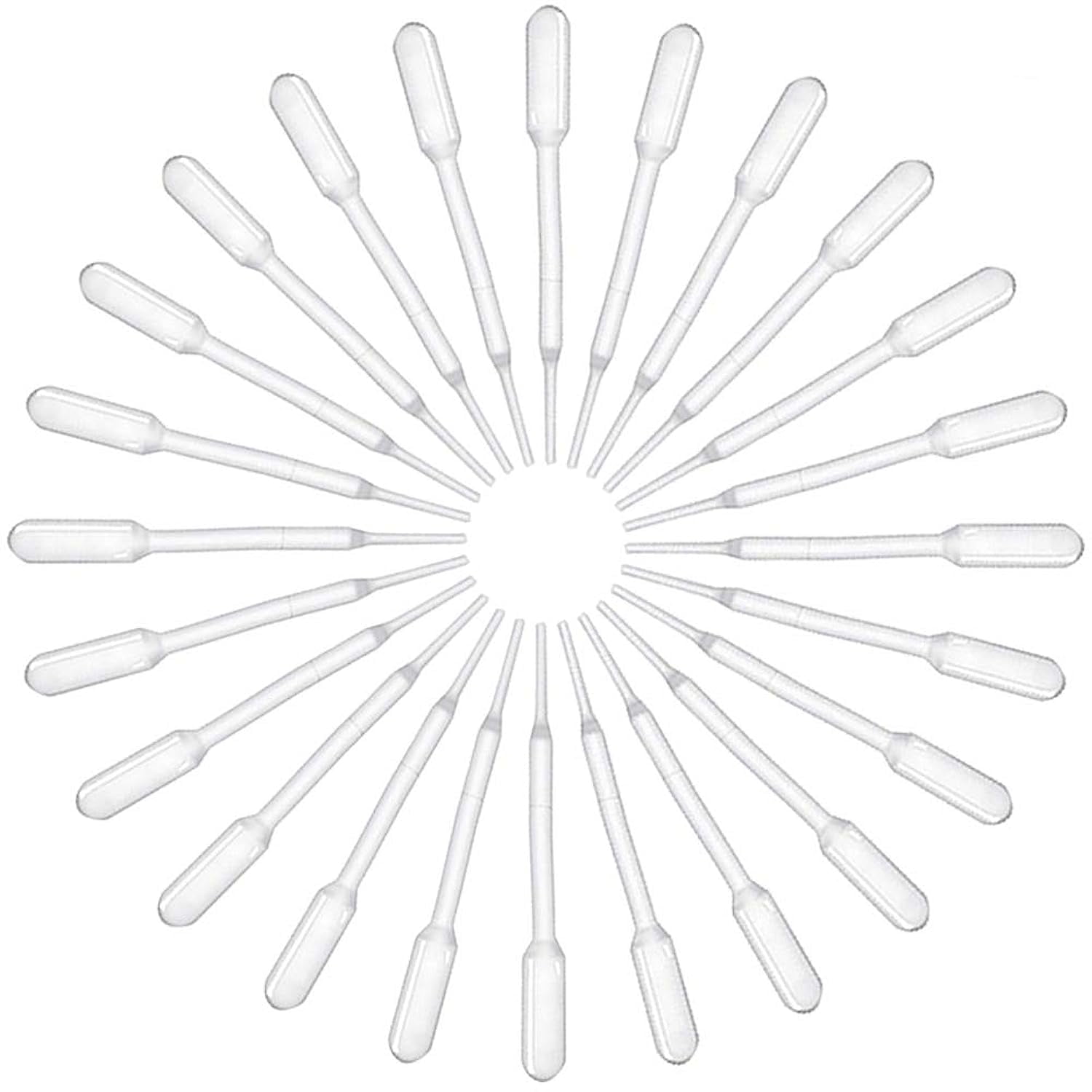 200Pcs 0.2ML Clear Disposable Plastic Transfer Pipettes, Mini Eye ...