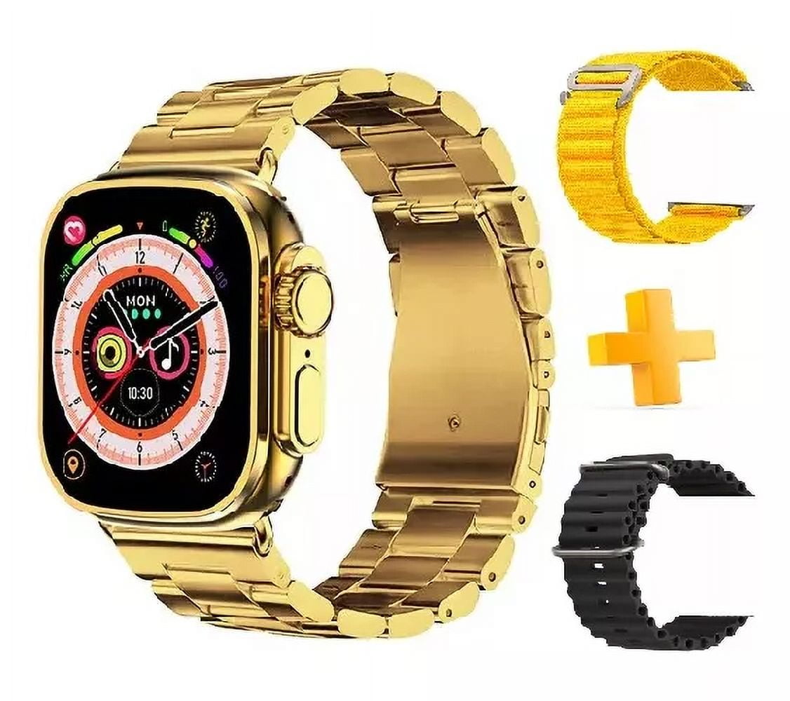 Smartwatch G9 Ultra Pro Gold - Reloj Inteligente Dorado | Bodega ...