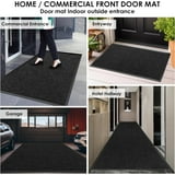 Bestvue 4'X7' Front Door Mat Indoor Outside Entrance Welcome Mats ...